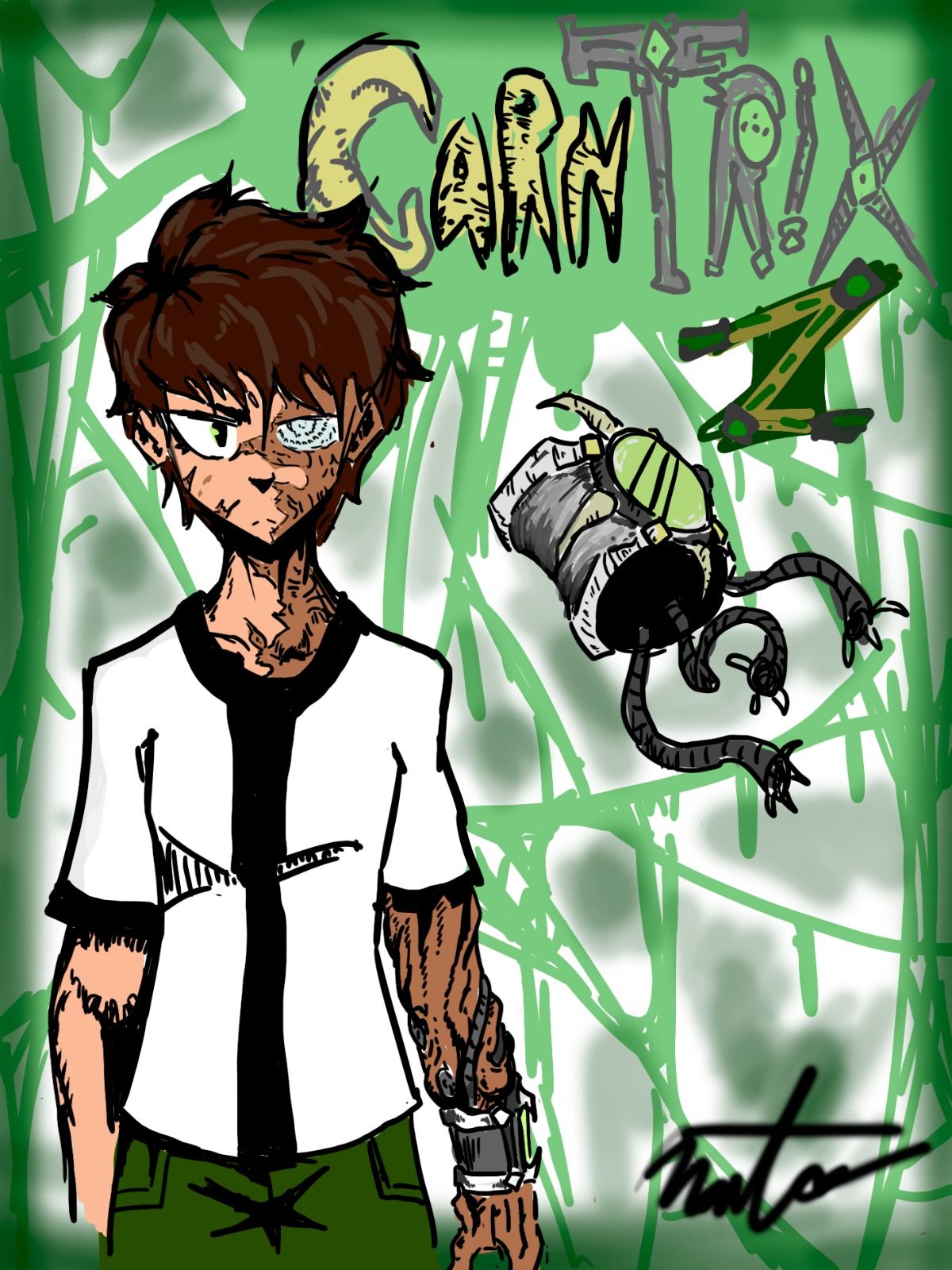 culerotrix & carnitrix comic completo| Discover