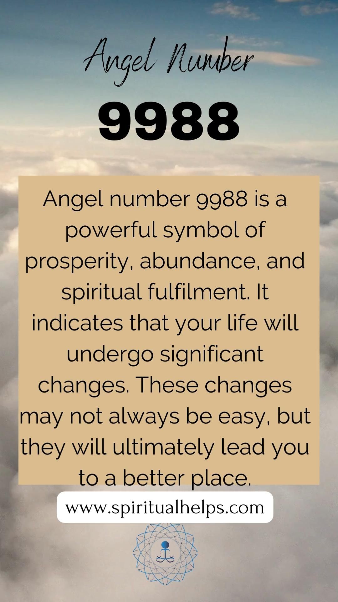 9982 Angel Number